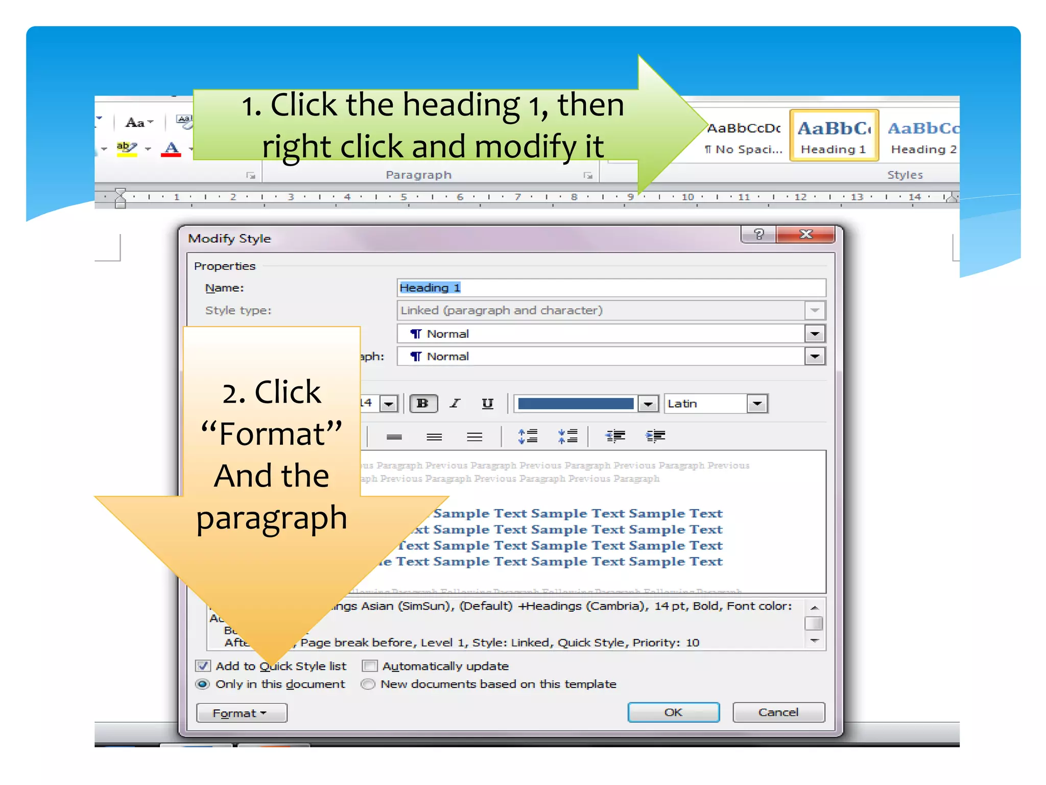 How to start each chapter on a new page in word | PPT