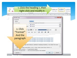 How to start each chapter on a new page in word | PPT