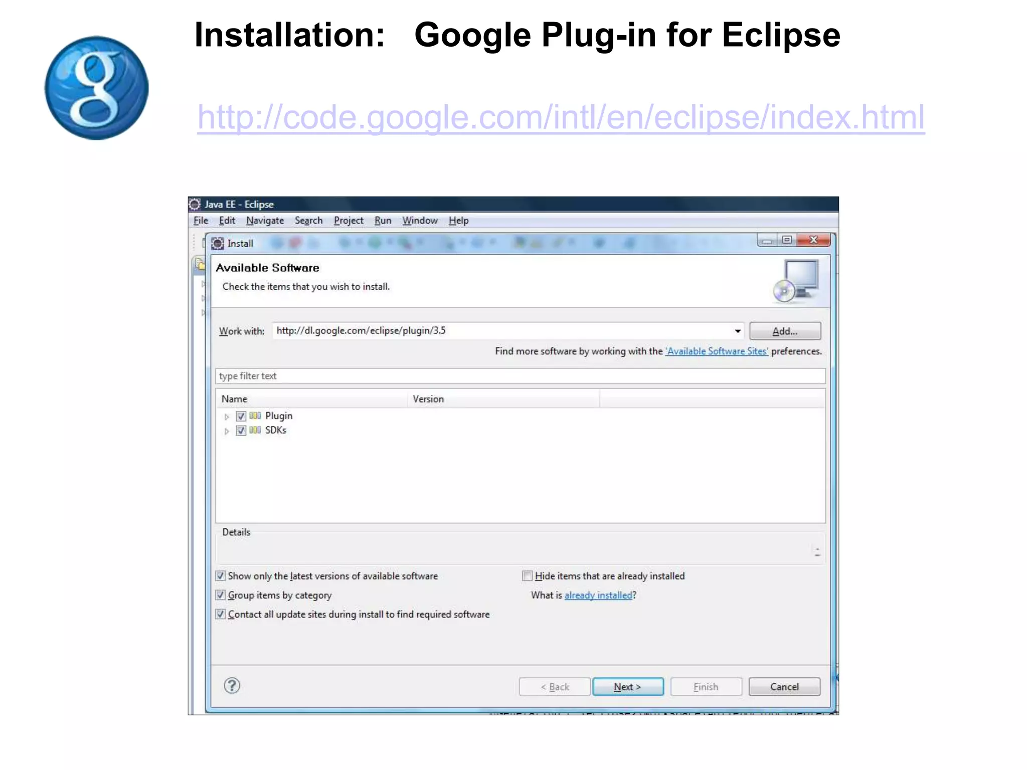 How to start with Google Web Toolkit | PPT