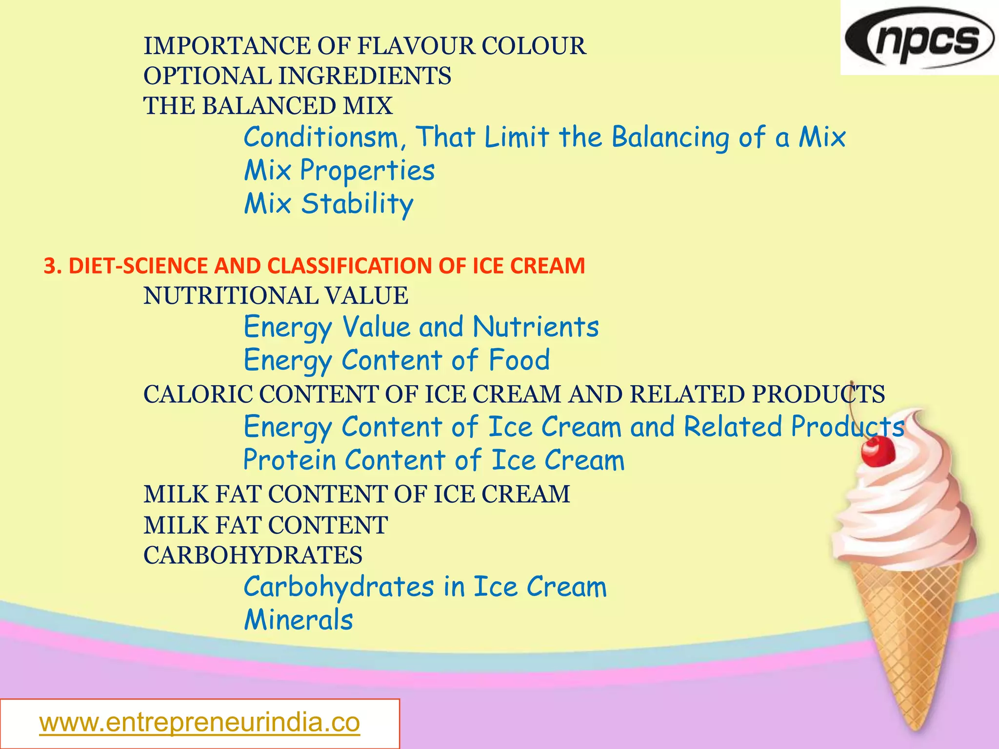 How to Start Ice Cream Manufacturing Business, Flavoured Ice cream ...