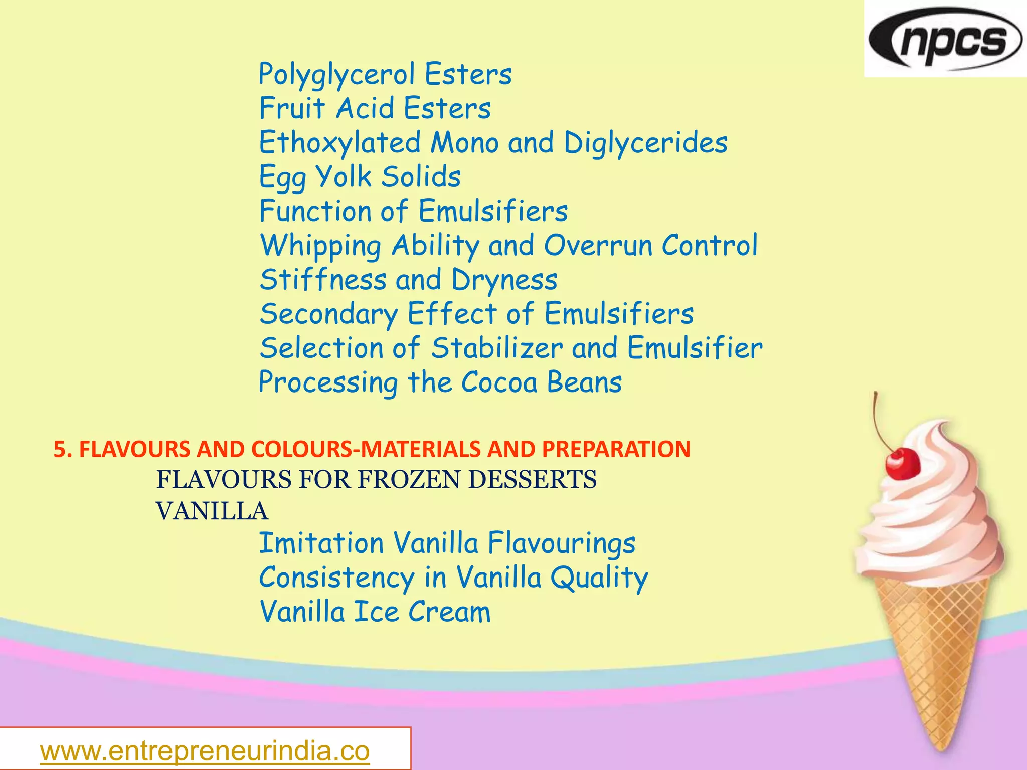 How to Start Ice Cream Manufacturing Business, Flavoured Ice cream ...