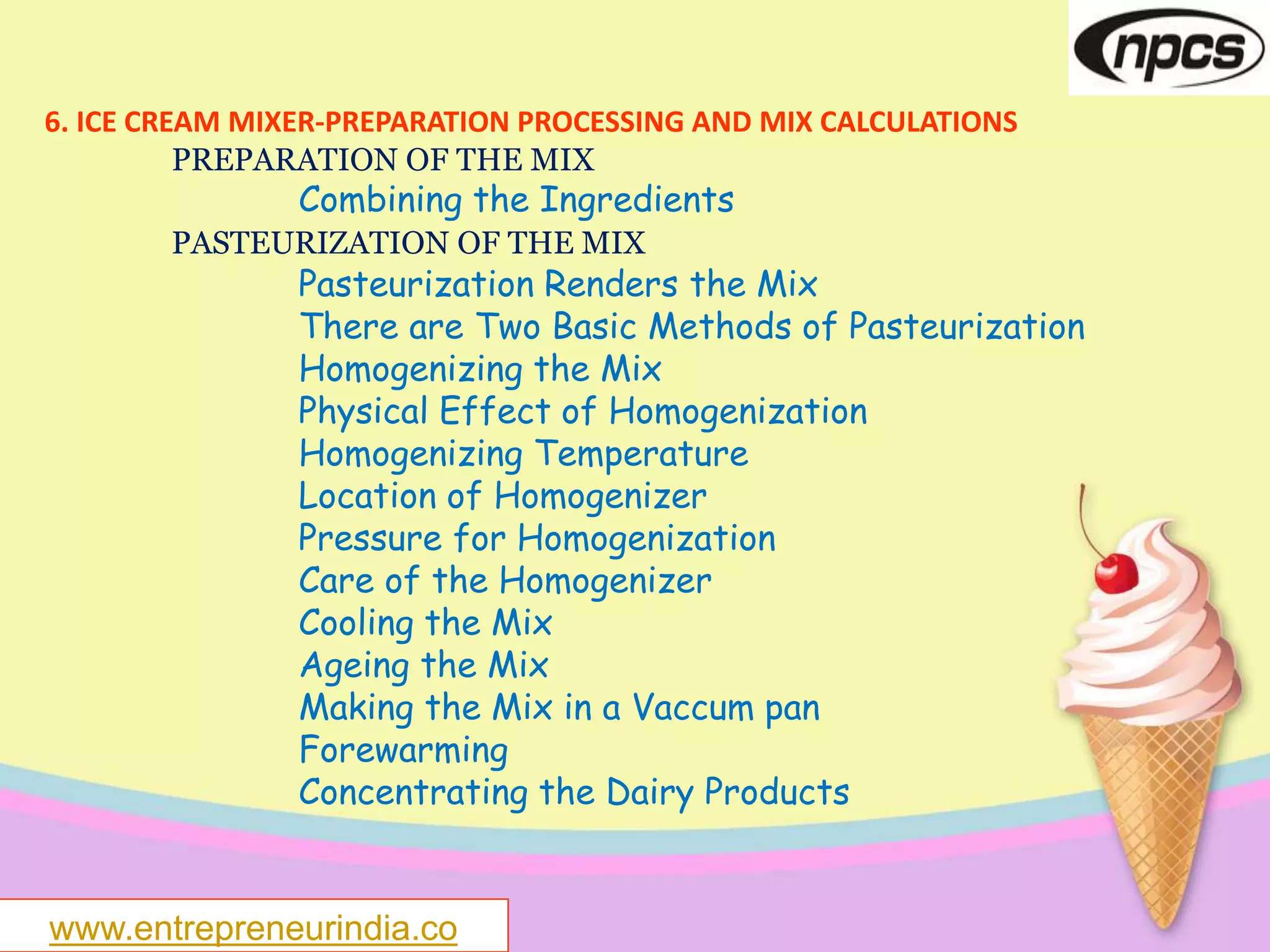 How to Start Ice Cream Manufacturing Business, Flavoured Ice cream ...