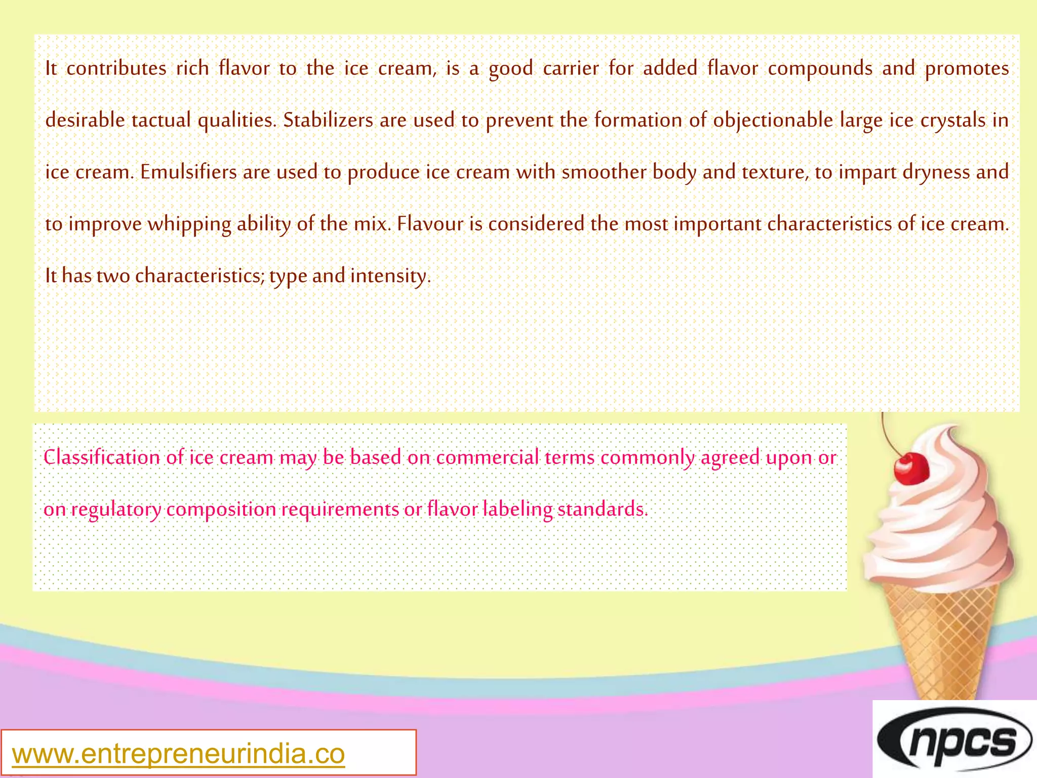 How to Start Ice Cream Manufacturing Business, Flavoured Ice cream ...