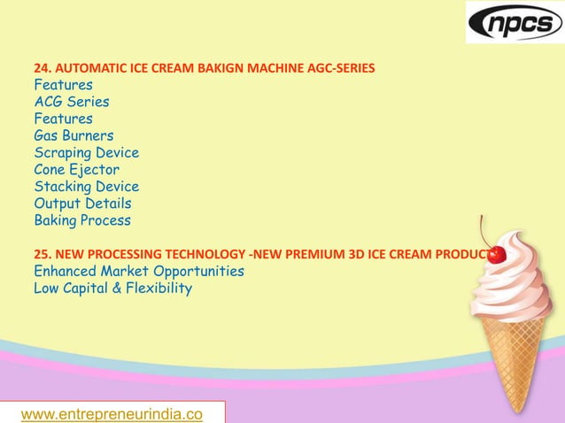How to Start Ice Cream Manufacturing Business, Flavoured Ice cream ...