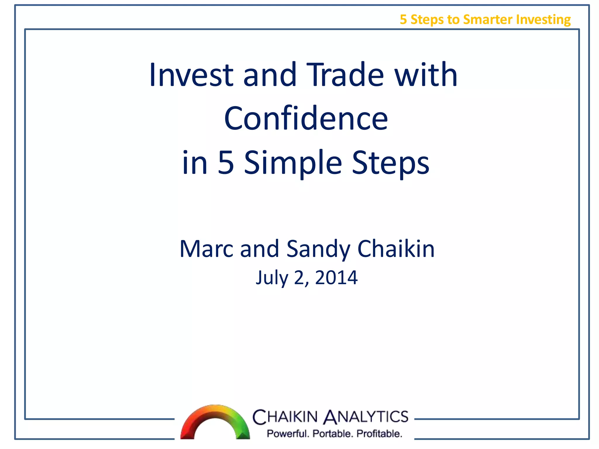 How to start investing and trading in 5 simple steps | PPTX