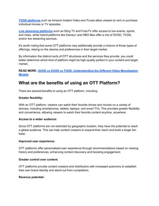 How to start OTT platform | PDF