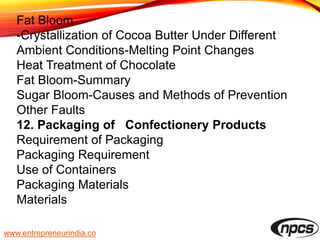 How to Start Production and Packaging of Confectionery Products | PPTX ...