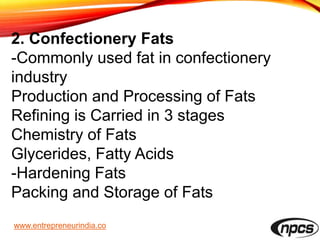 How to Start Production and Packaging of Confectionery Products | PPTX ...