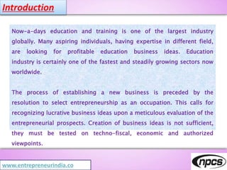 How to Start Profitable Education Business, Educational Institution ...