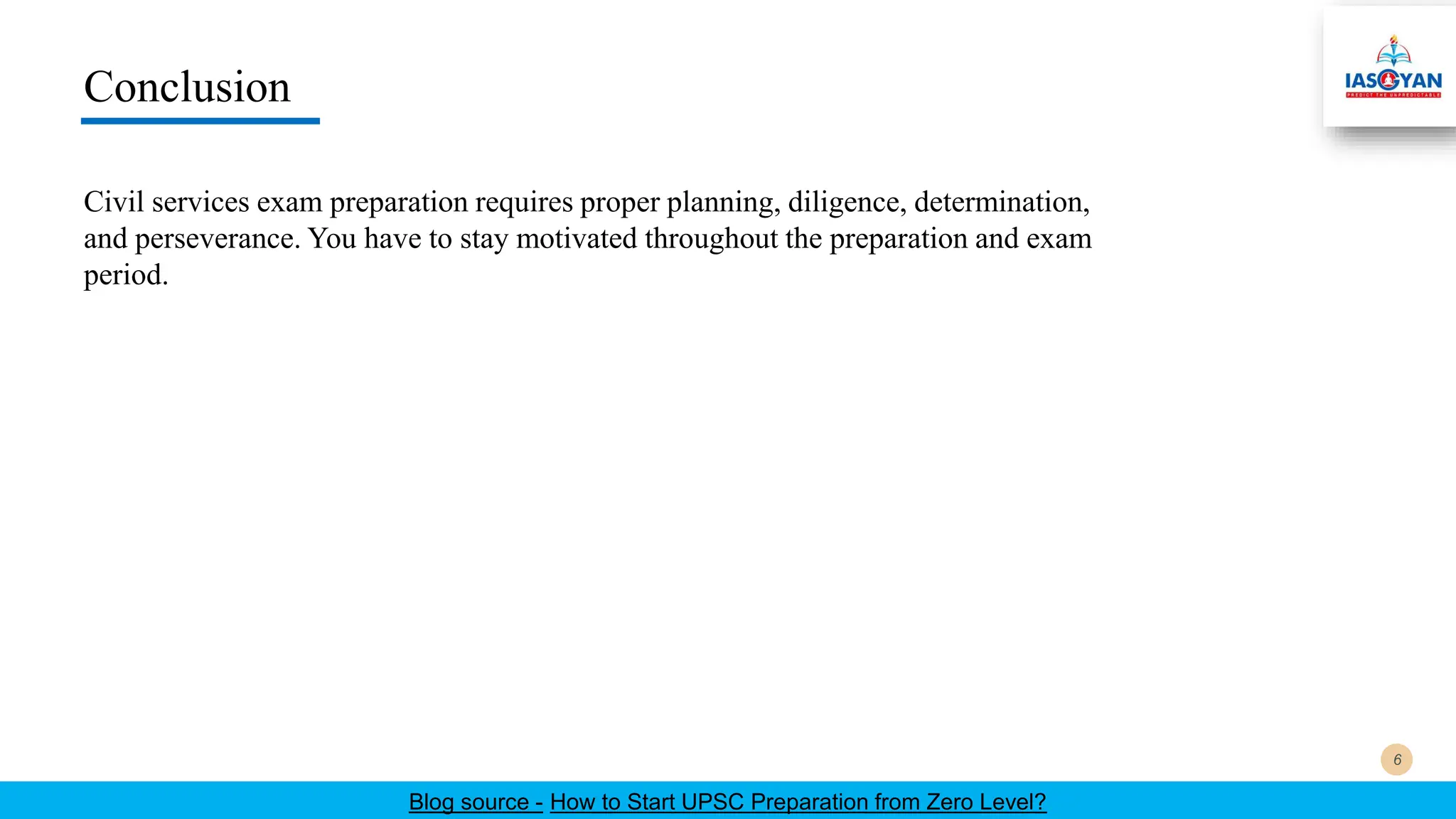 How to Start UPSC Preparation from Zero Level? | PPT