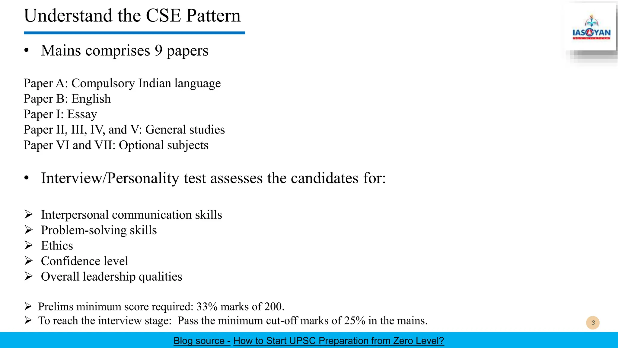 How to Start UPSC Preparation from Zero Level? | PPTX