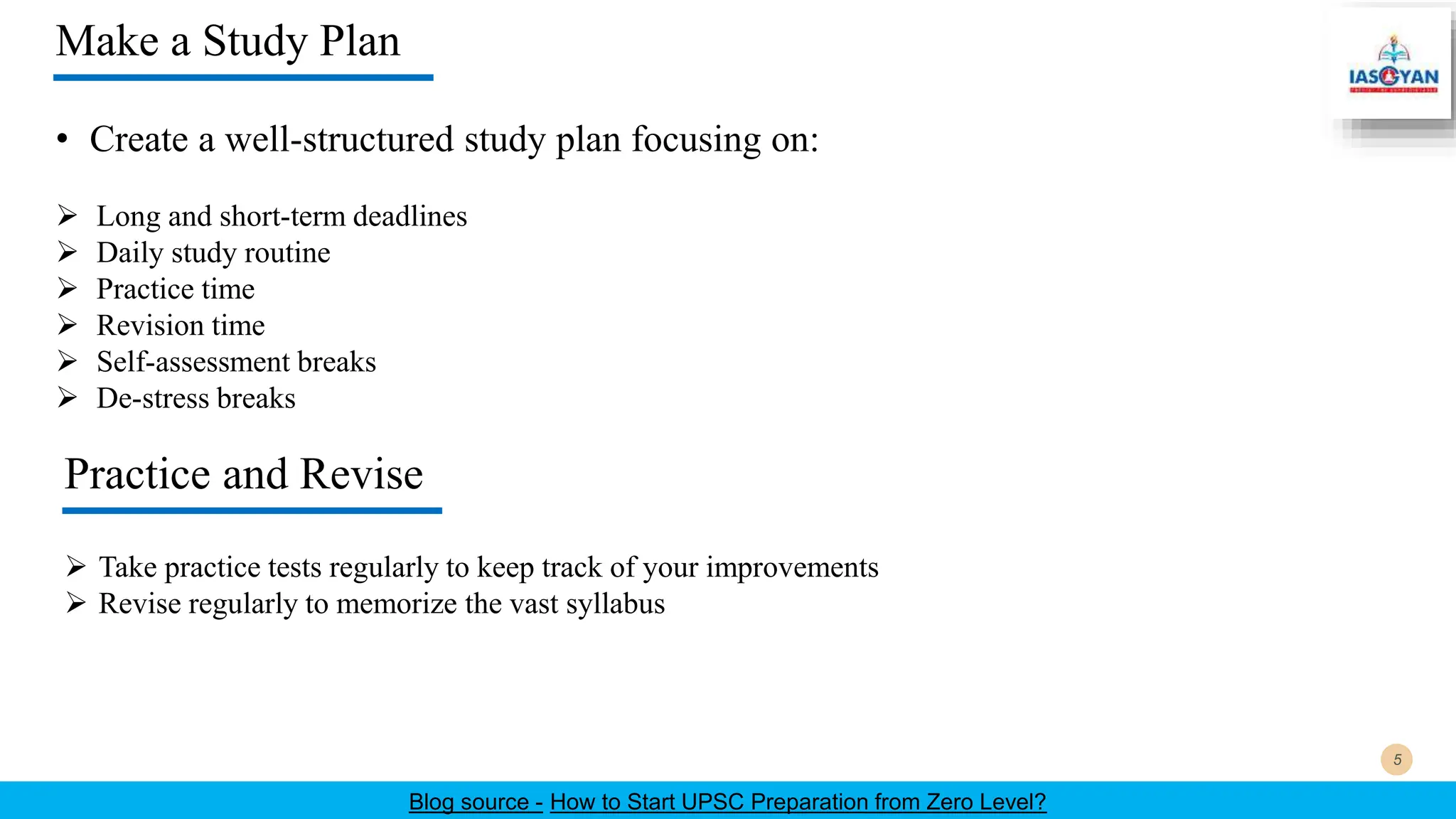 How to Start UPSC Preparation from Zero Level? | PPTX