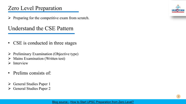 How to Start UPSC Preparation from Zero Level? | PPTX | Educational Assessment | Education