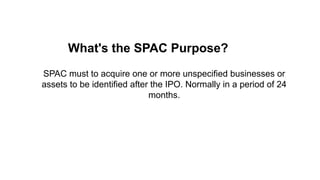 How To Start Your Own SPAC? by Sebastian Amieva | PDF
