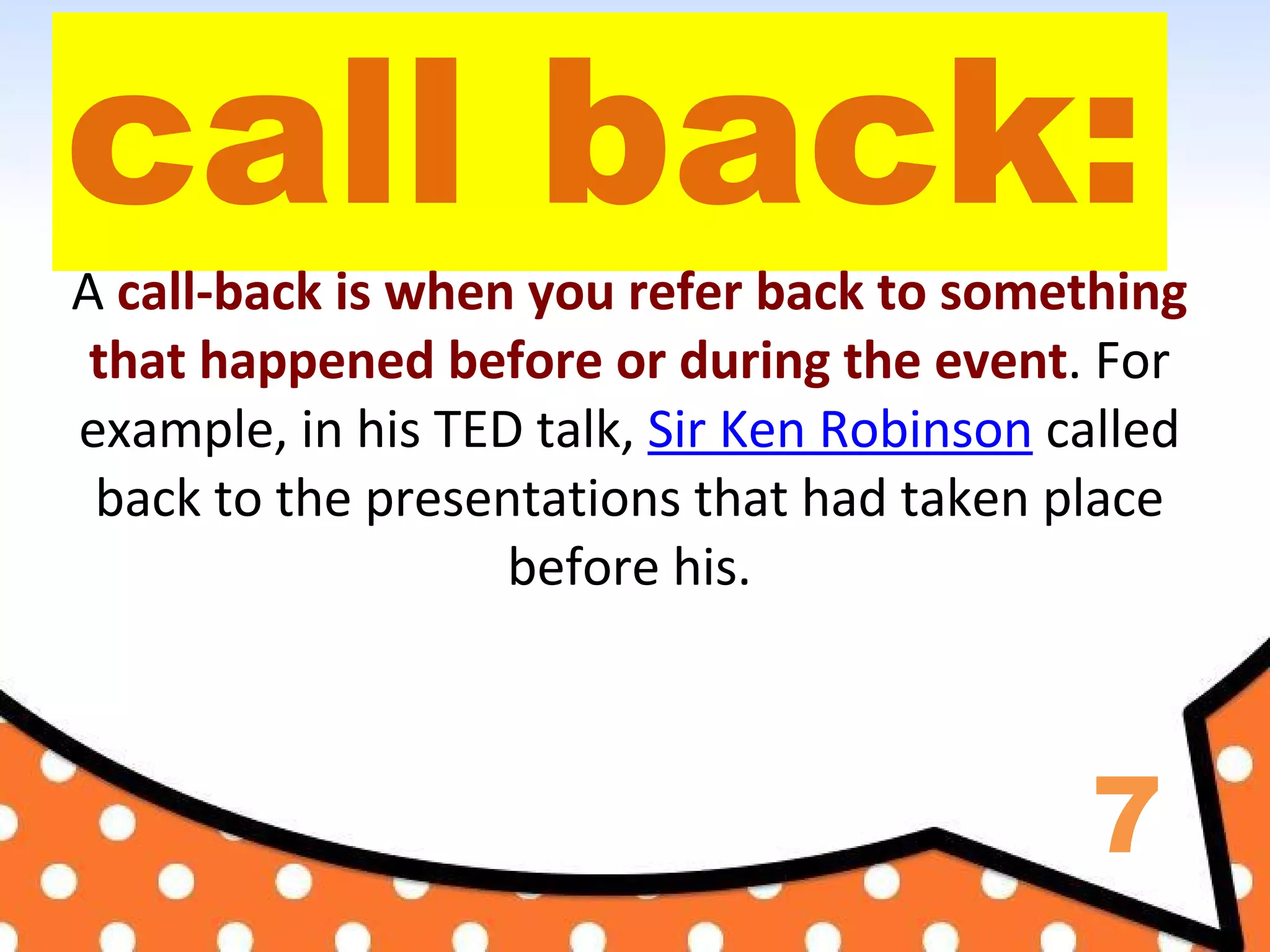 How to Start Your Speech / Presentation with examples from TED talks | PDF