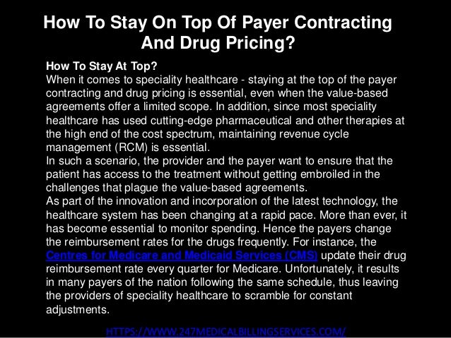 How To Stay On Top Of Payer Contracting And Drug Pricing.pptx