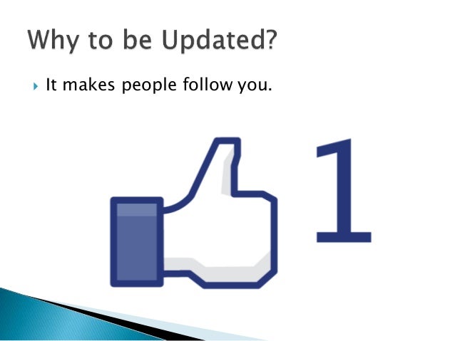 How to update yourself