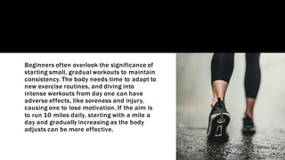 How to Stick to a Workout Plan | PPT