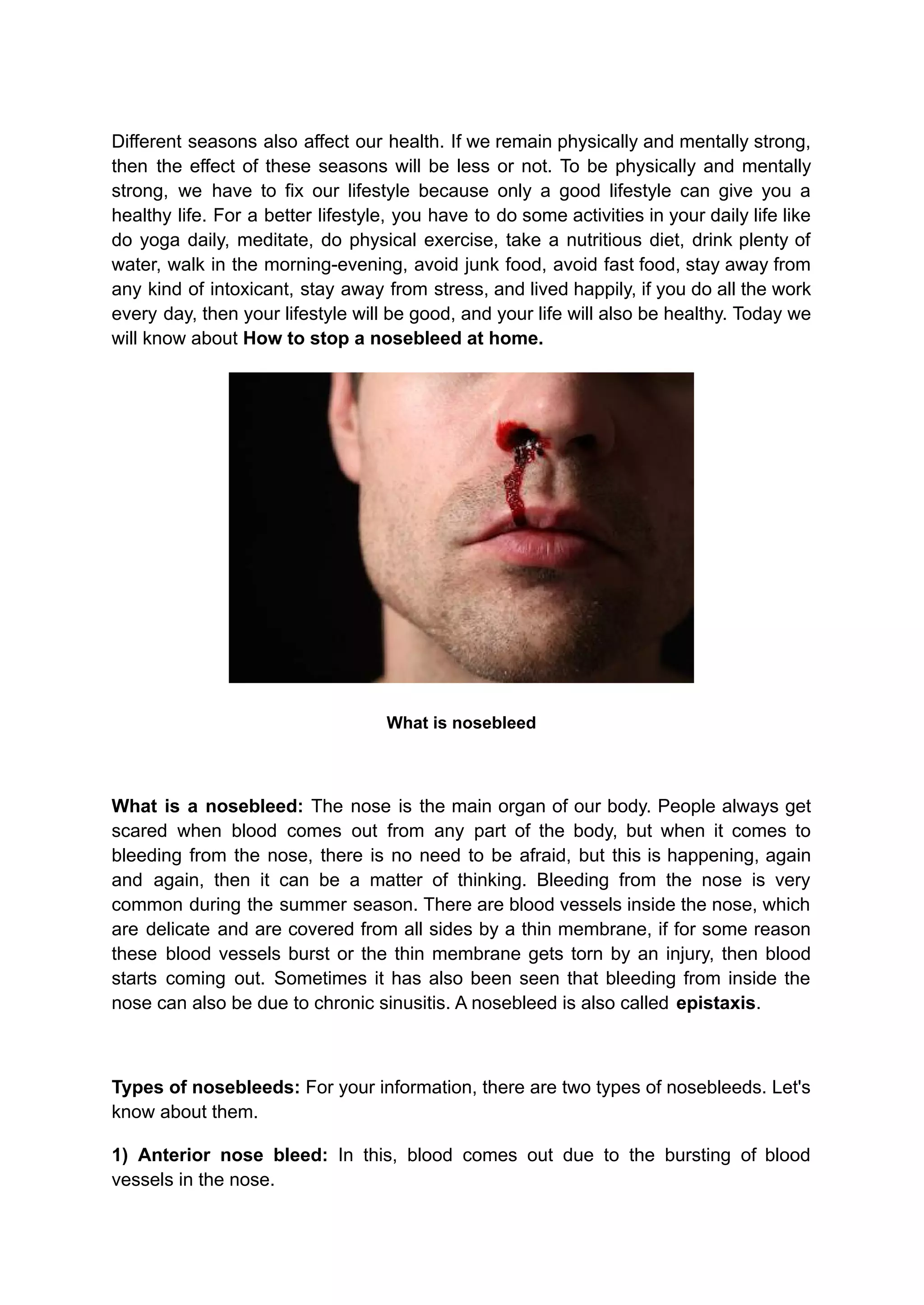 How to stop a nose bleed at home.pdf