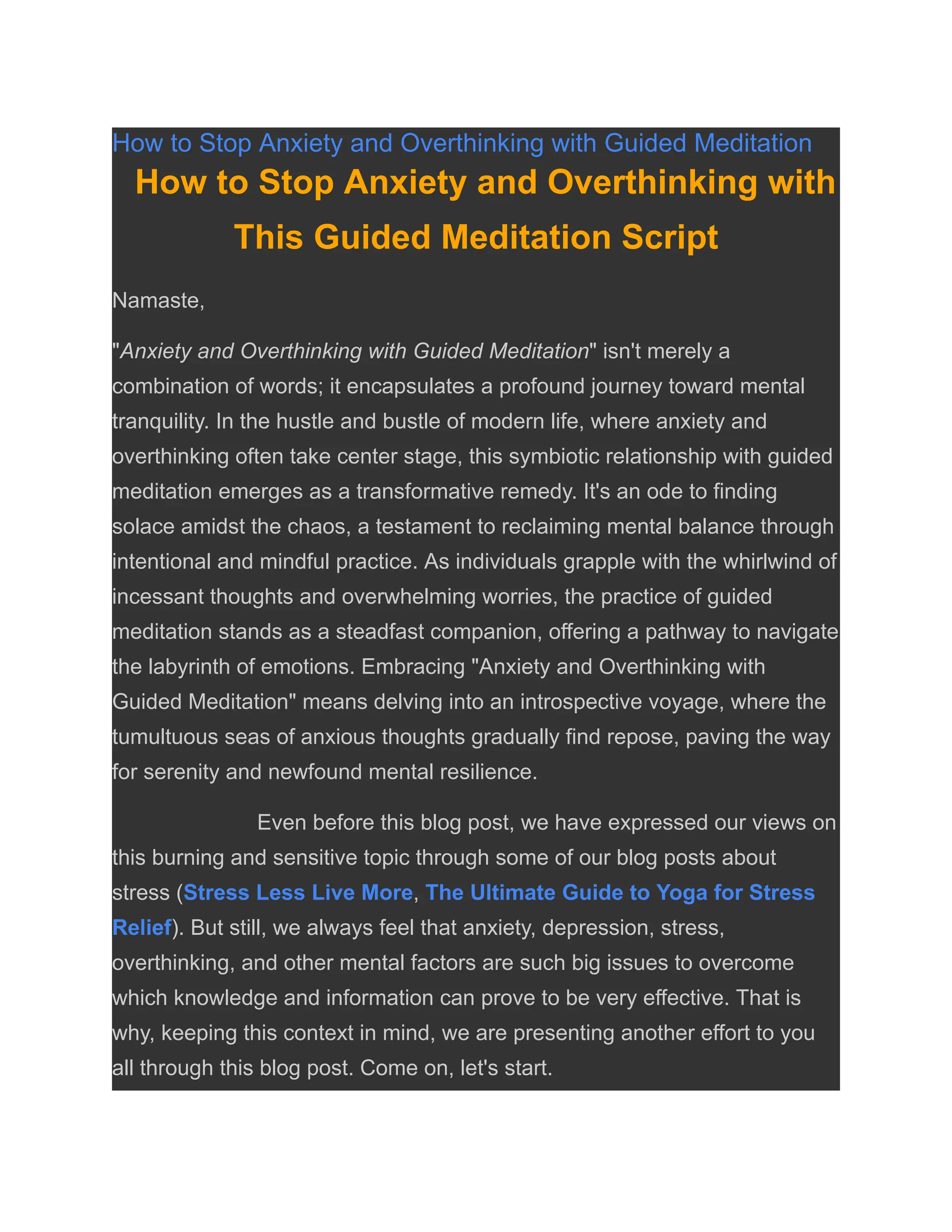 How to Stop Anxiety and Overthinking with Guided Meditation.pdf