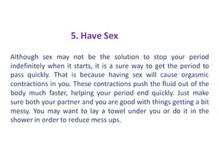 How to stop period | PPTX