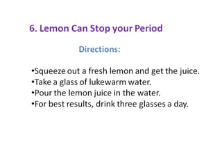 How to stop period | PPTX