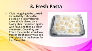How to store pasta noodles | PPTX