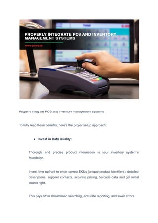 How to Streamline Inventory Management with Your Retail POS System ...
