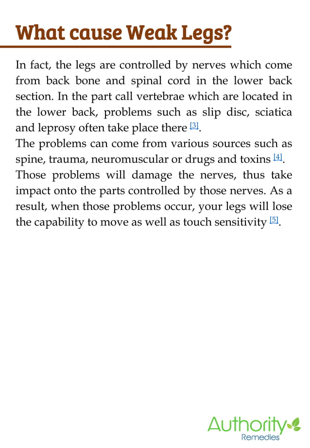 The most effective ways to strengthen weak legs | PDF | Physical ...