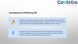 How to strike off a Singapore company and its implications | PPTX