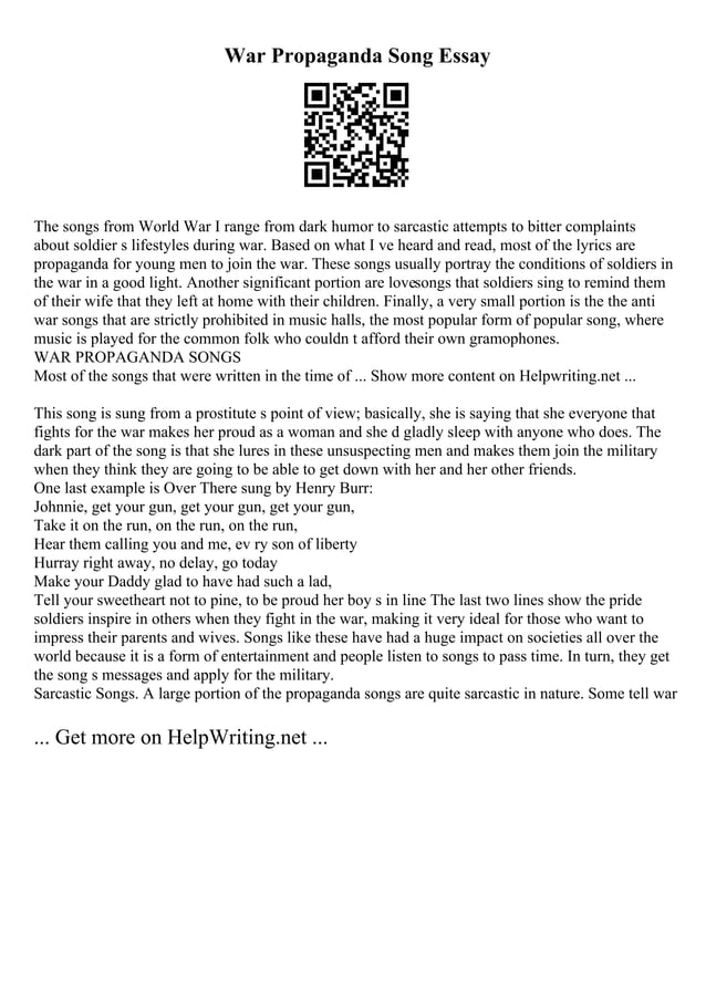 How To Structure A Comparative Poem Essay | PDF