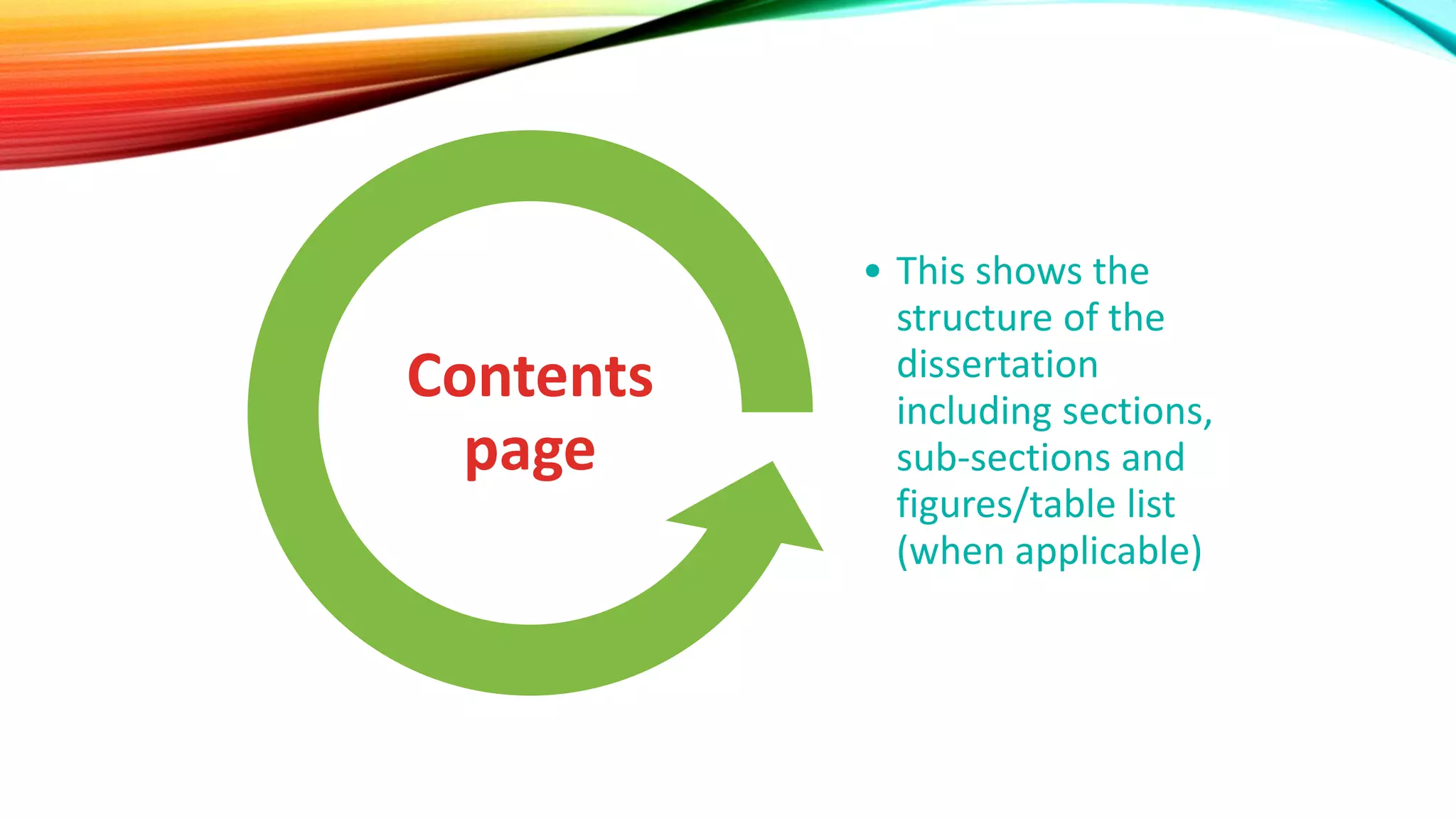 How to Structure a Dissertation | PPTX
