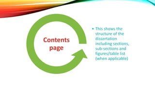 How to Structure a Dissertation | PPTX