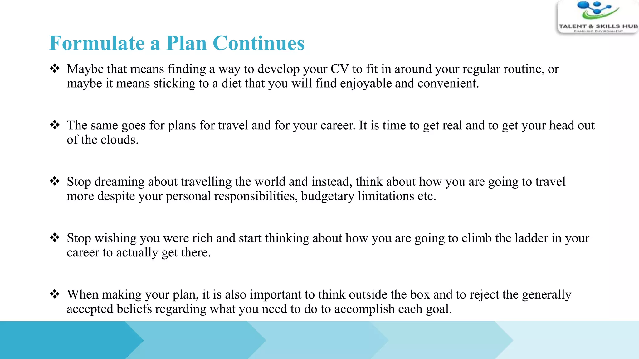 How to Structure Goals and Make Your Plan | PPT