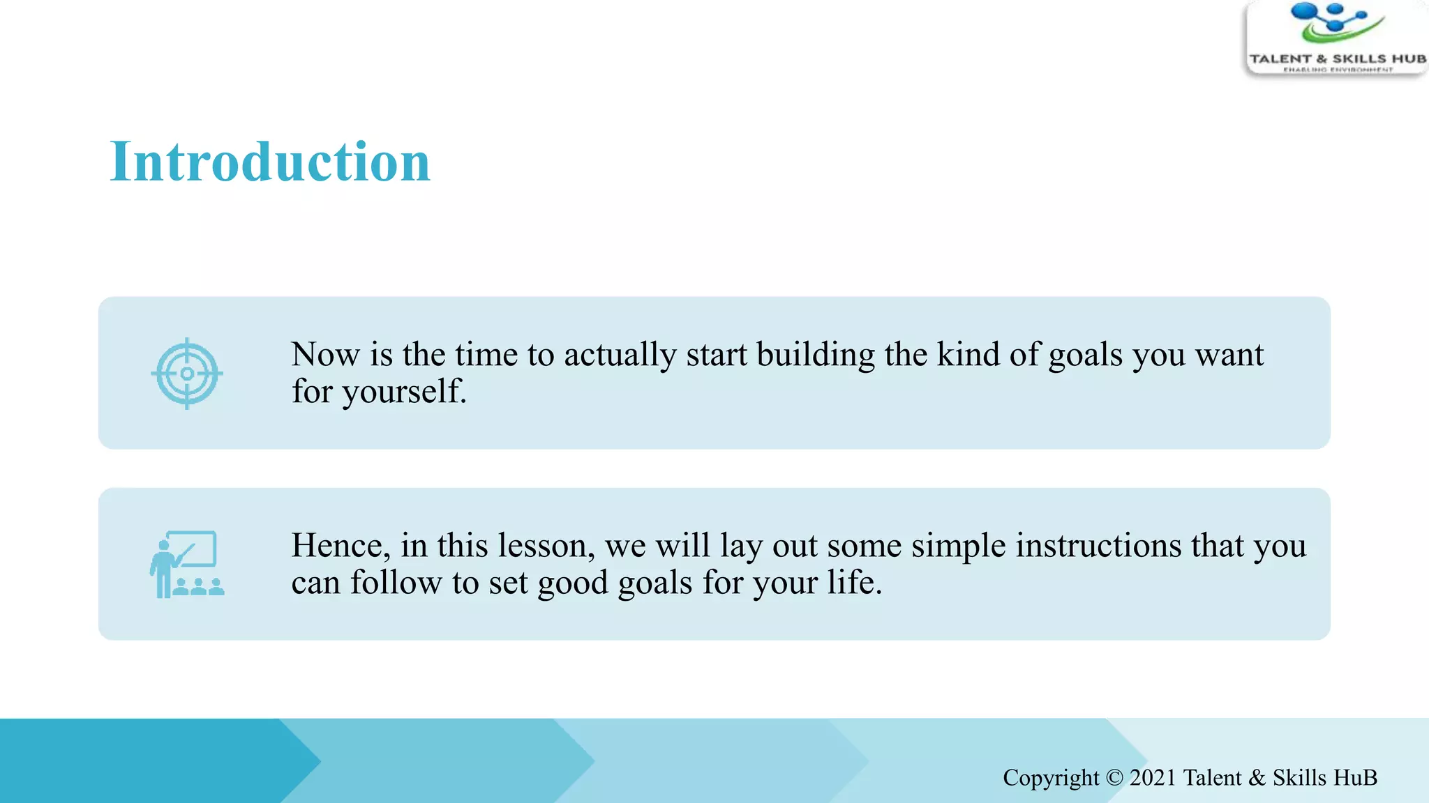 How to Structure Goals and Make Your Plan | PPT