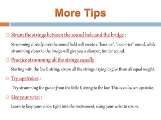 Topic V: How to Strum | PPT