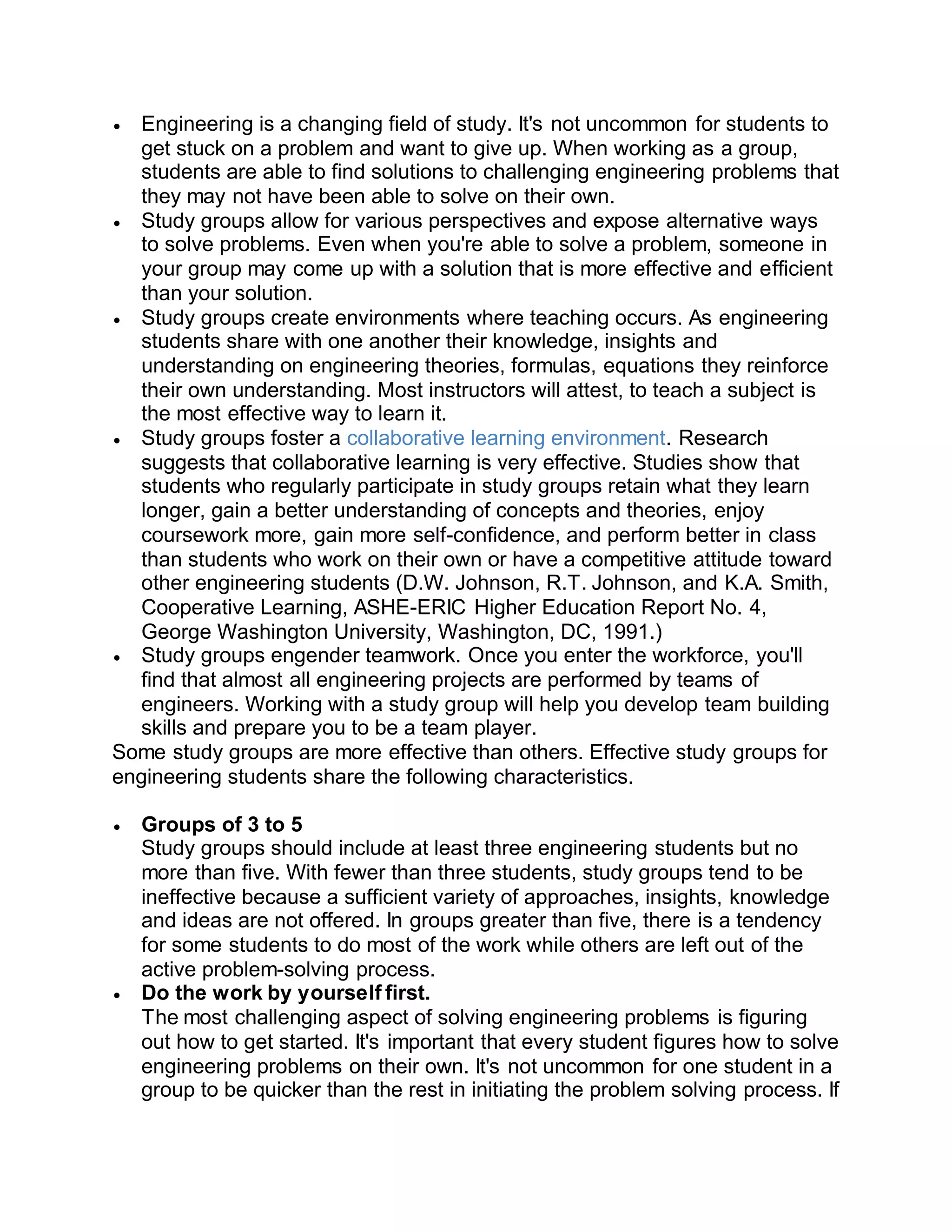 How to study engineering | DOCX