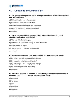 How to Study for ASQ Calibration Technician (CCT) Certification Exam.pdf