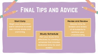 Tips and Techniques for Acing Board Exams | PPT