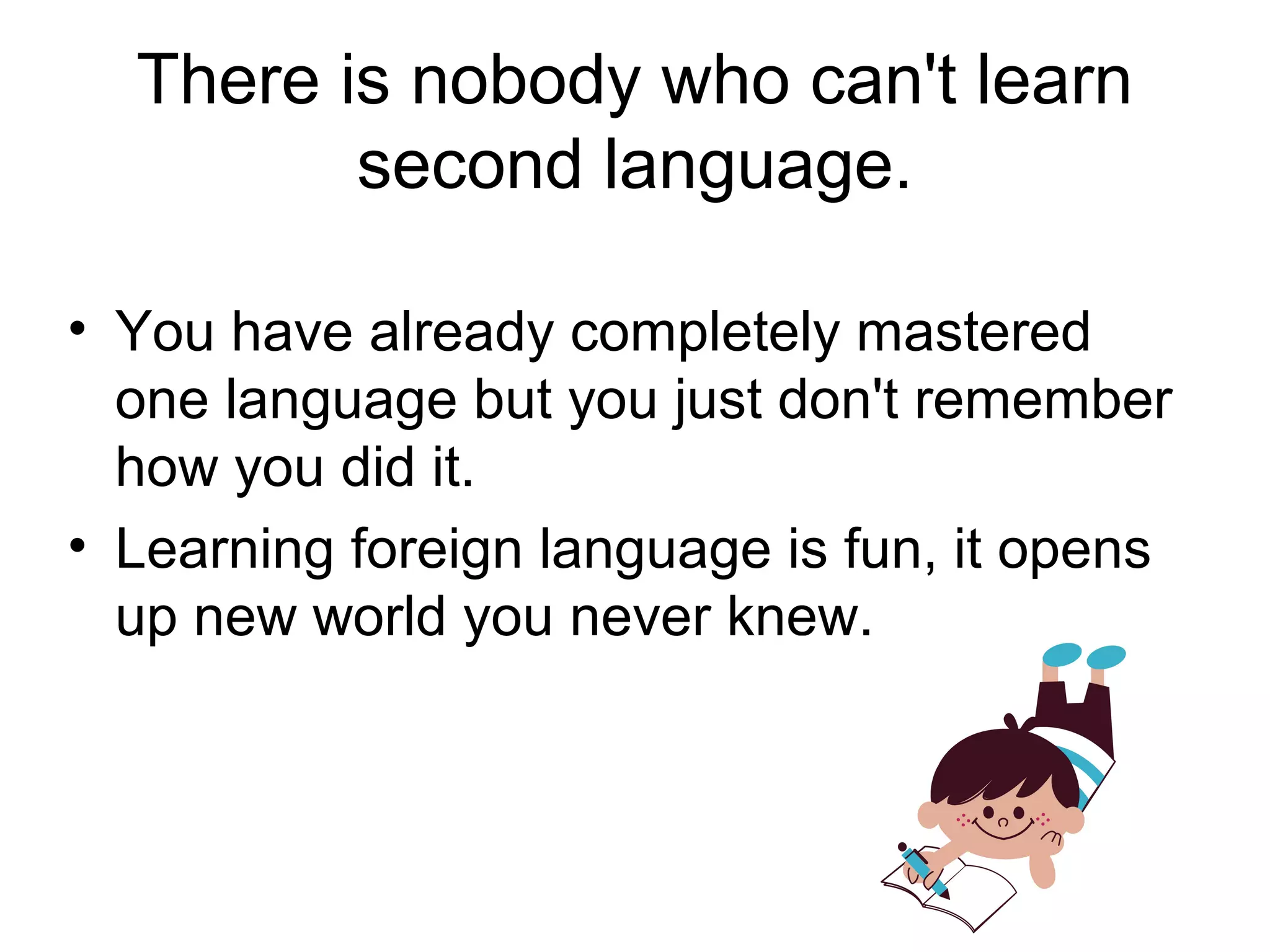 How to study language effectively | PPT | Education