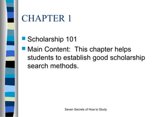 Ultimate Scholarship Guide Resource for students of all ages | PPT
