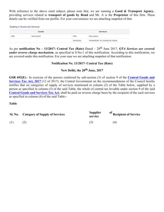 How to Submit Reply of GST ASMT-10 Notice _ Sample GST Notice Reply ...