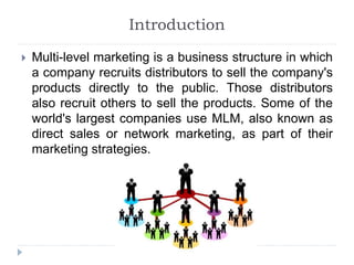 Qnet Direct Selling - Steps to Succeed in Multi Level Marketing | PPT