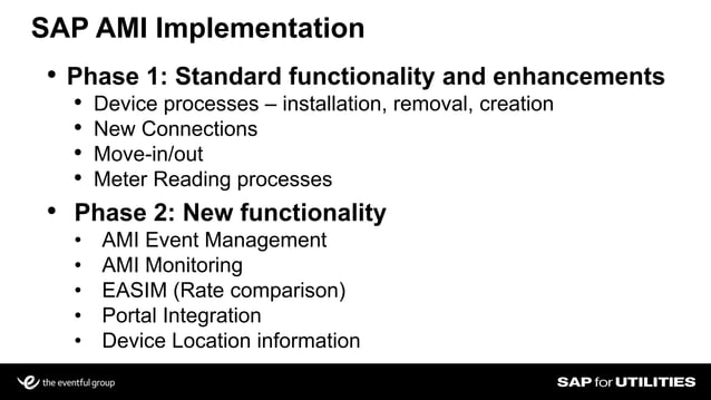 How to successfully implement sap ami