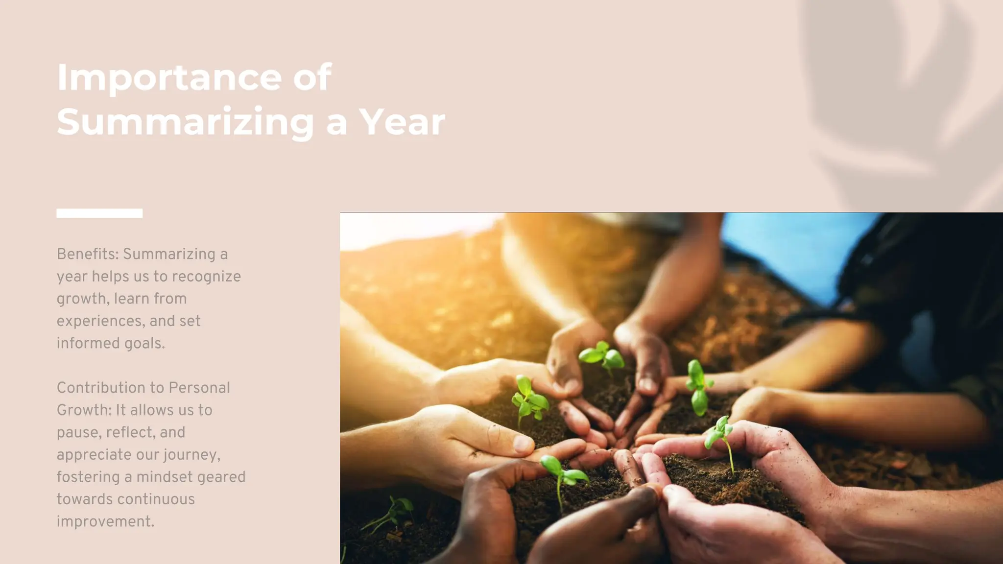 How to Summarize a Year Reflect, Celebrate, Plan - loveguard marta.pptx