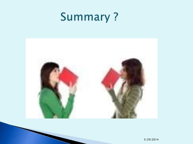 Summary Writing | PPT