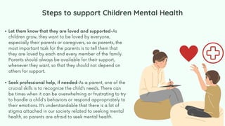 How to support Children’s Mental Health as a Parent? | Solh Wellness | PDF | Parenting | Family ...