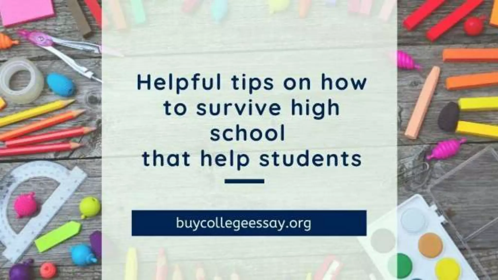 How to survive high school | PPTX