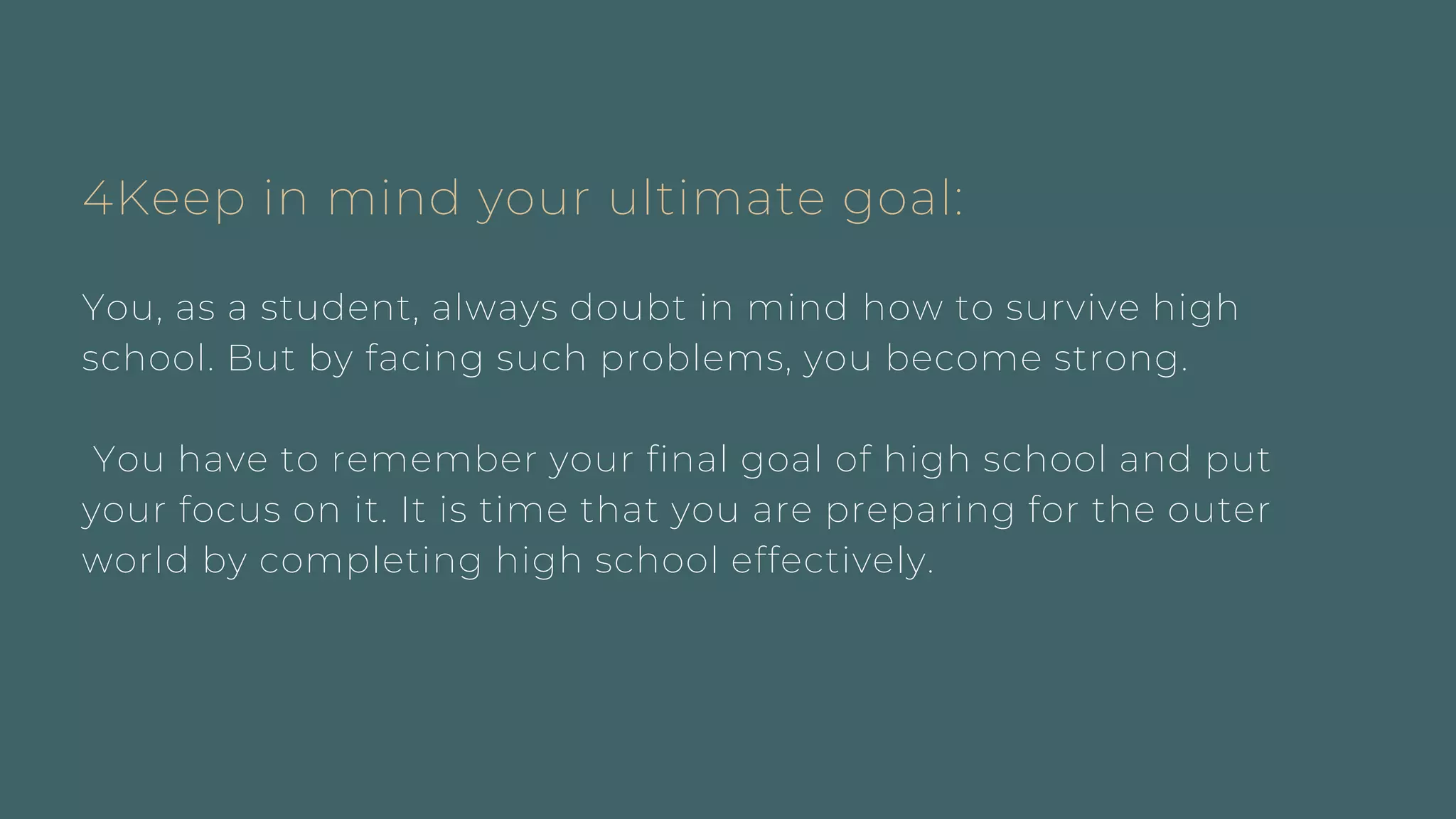 How to survive high school | PPTX