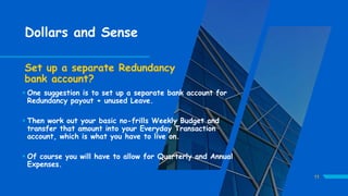 How to survive redundancy | PPT
